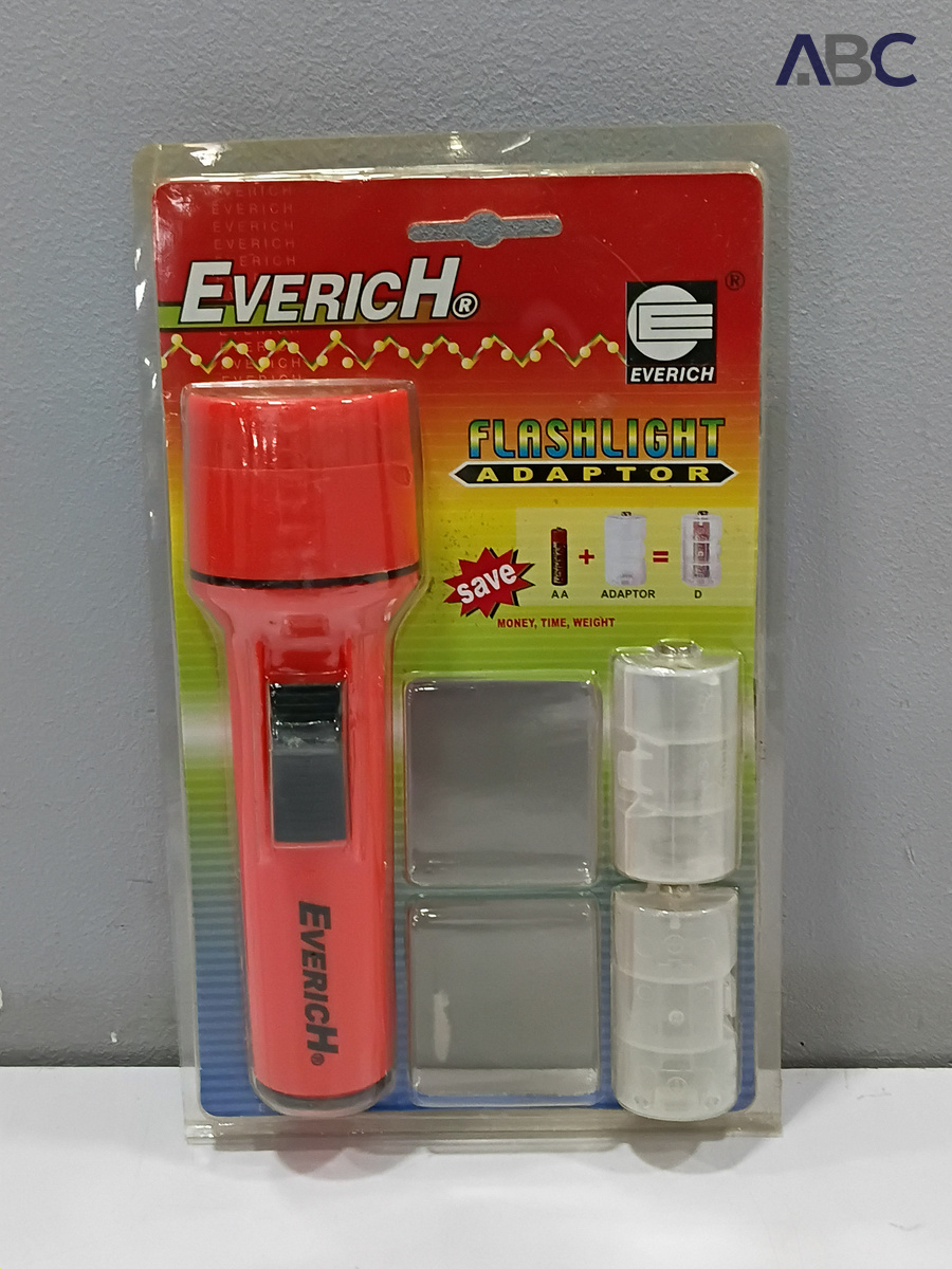 Everich Flashlight with Battery Adaptor