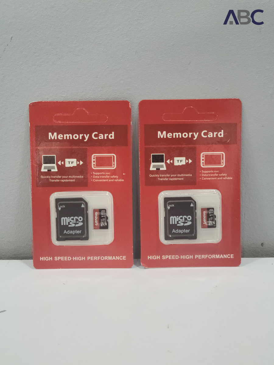 High-Speed 1TB Micro SD Memory Cards with Adapters