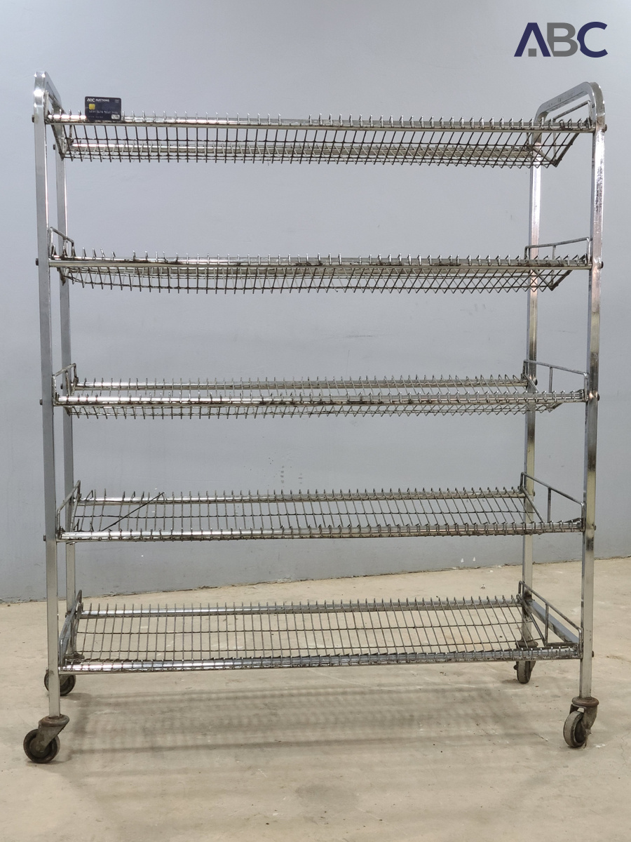 Bread Trolley (5 Tier - L 1400 x W 600 x H 1720mm) (1)