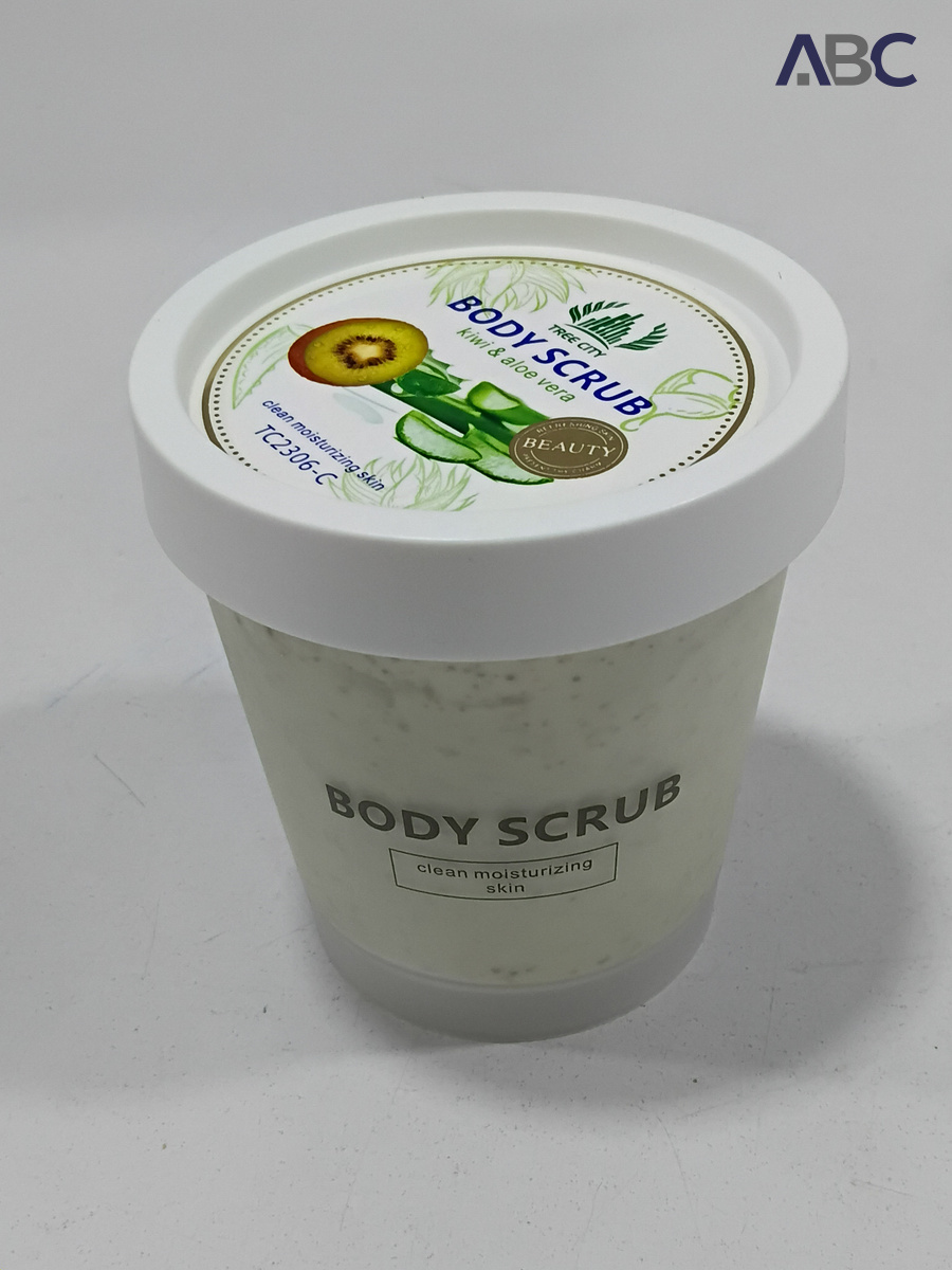 Set of 6 Kiwi & Aloe Vera Body Scrubs