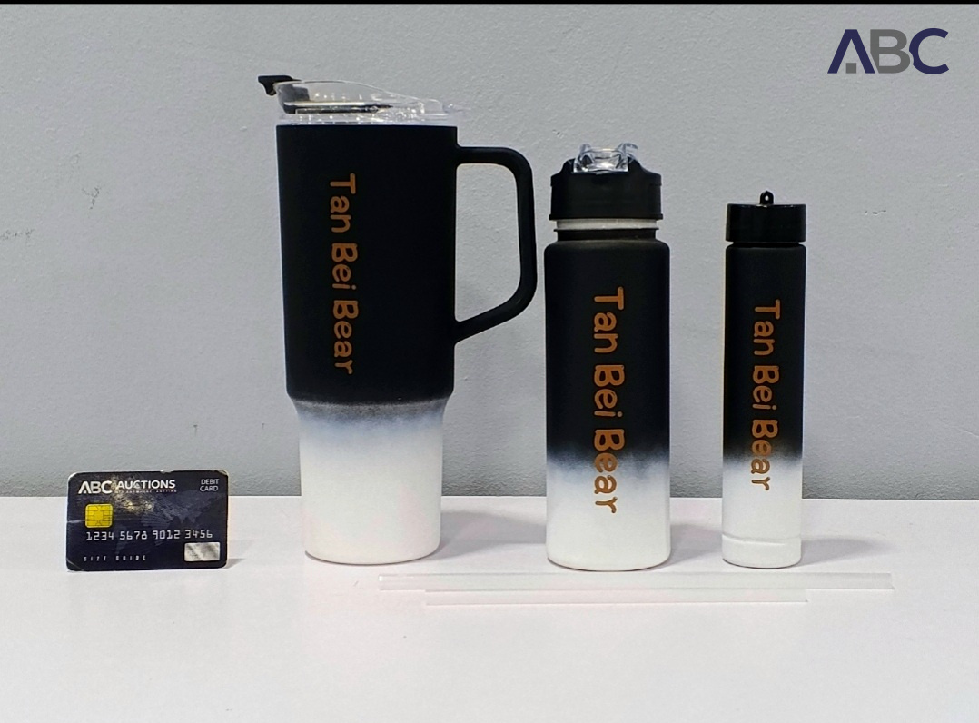 TAN BEI BEAR Water Bottles (3 Piece)